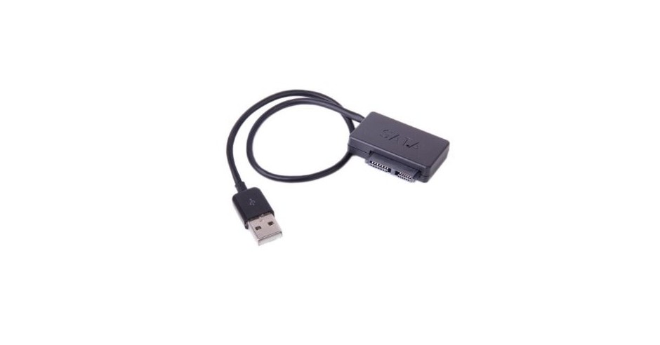 Adaptor USB to sata pentru unitate optica DVD-RW de laptop SATA dvd ...
