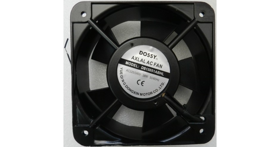Dossy Ventilator carcasa metal 220V 0.22Ah 38W 150x150x51 mm DS15051ABHL - NOU | arhiva Okazii.ro