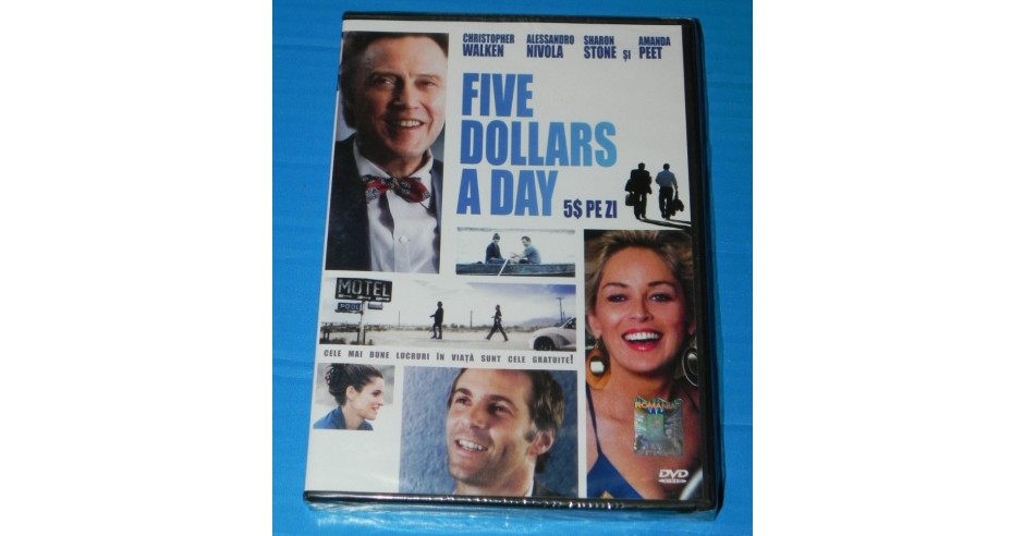 DVD ORIGINAL FILM 5 FIVE DOLLARS A DAY / 5 DOLARI PE ZI - NOU. SIGILAT ...