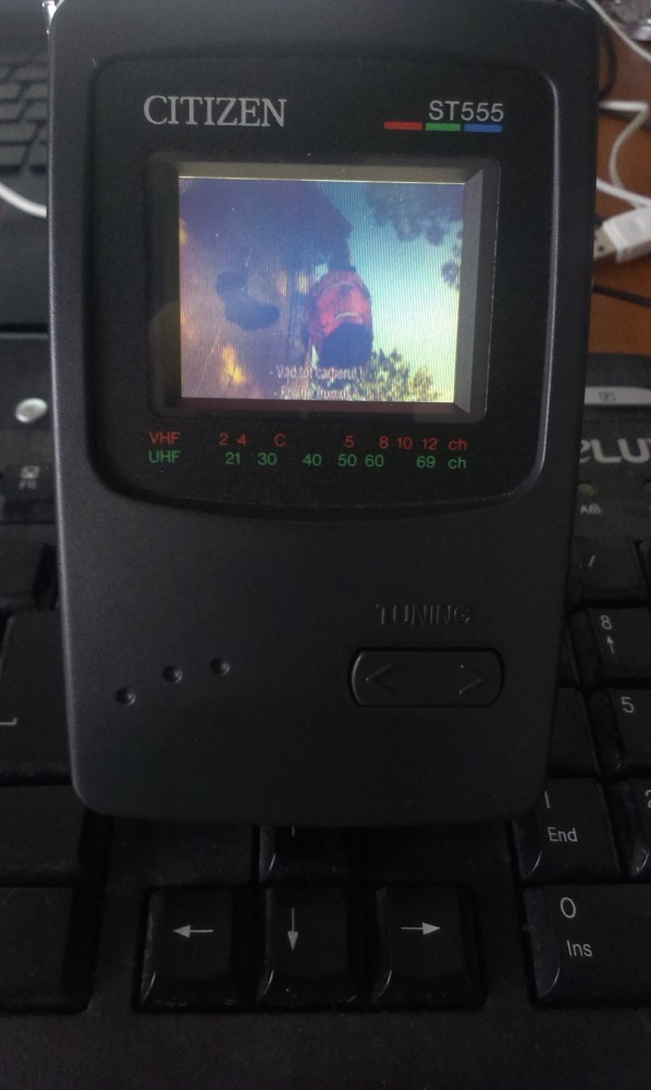 Mini TV Citizen ST555 / TV de Buzunar Color LCD | arhiva Okazii.ro