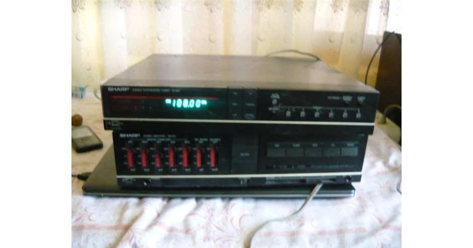 Sharp Amplificator SM 207 cu egalizator grafic si stereo sintetizator ...