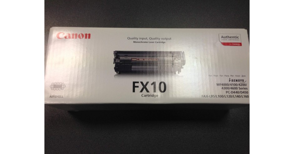 Canon FX10 Toner Original Fax L95/L100 / L120/L140/L160 MF 4120 / 4140 | arhiva Okazii.ro