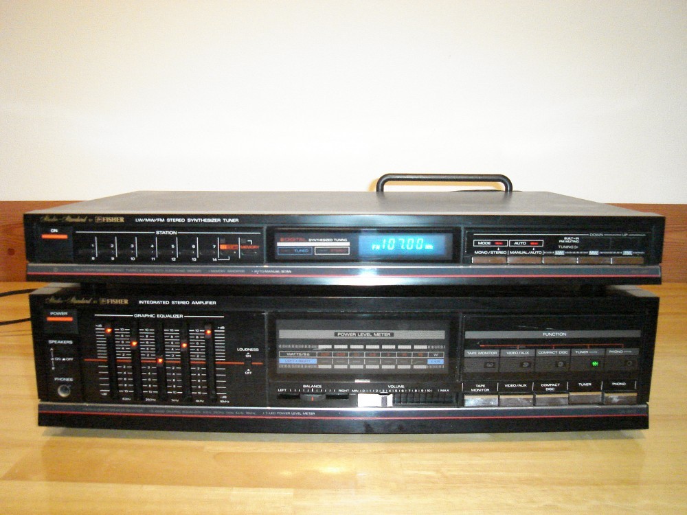 amplificator FISHER CA-863+tuner FM-860 | arhiva Okazii.ro