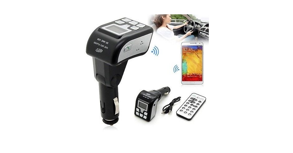 BLUETOOTH EMITATOR fm + HANDS FREE CAR KIT MP3 player | Okazii.ro