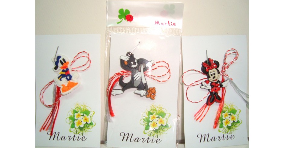 Set 10 Martisoare - figurina Disney din silicon MARTISOARE -modele ...