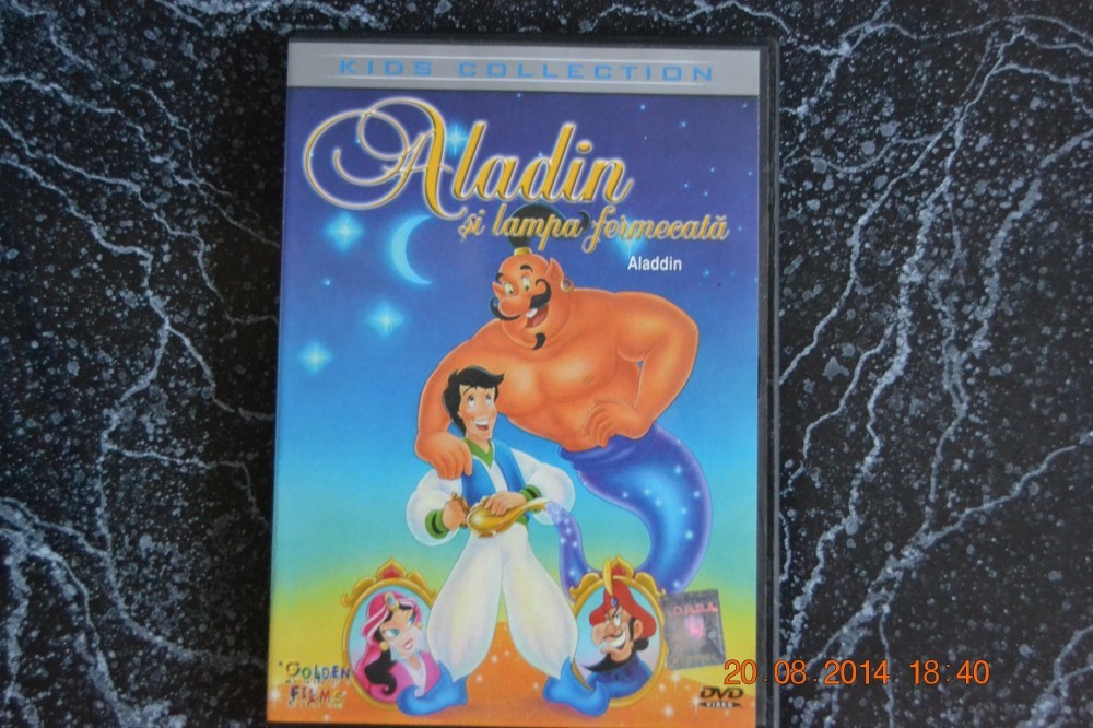 Aladin si lampa fermecata - dvd desene animate | arhiva Okazii.ro