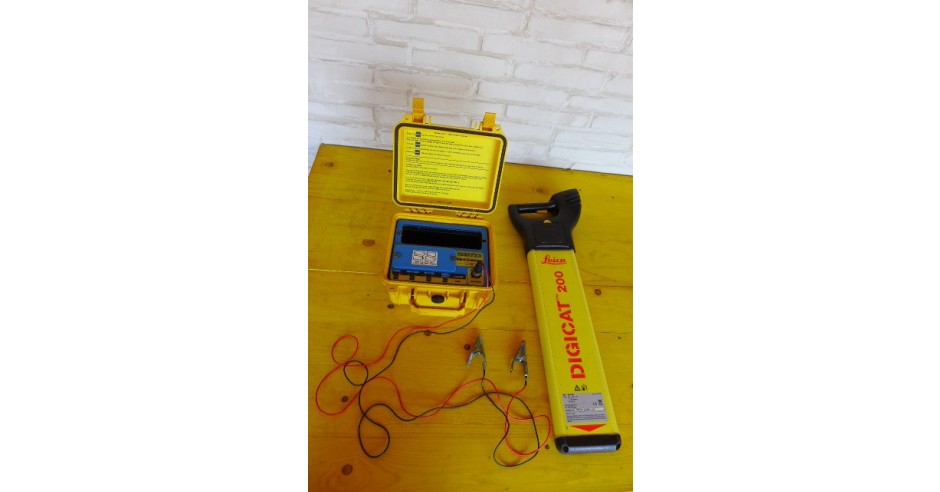 DETECTOR LEICA DIGICAT 200 TUBURI APA GAZ FIBRA OPTICA HILTI ETC ...