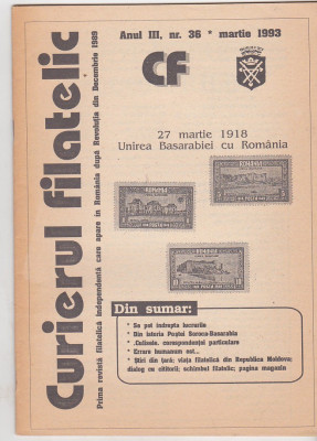 Bnk fil Curierul filatelic nr 36/1993 | Okazii.ro