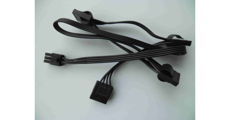 Cablu sursa modulara - 4xMOLEX 4 pini | arhiva Okazii.ro