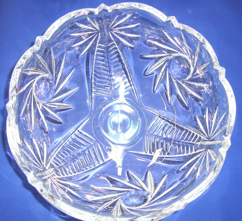 Cristal BOHEMIA Fructiera Bol diam 22 cm cod 69001.99030.220 div modele ...