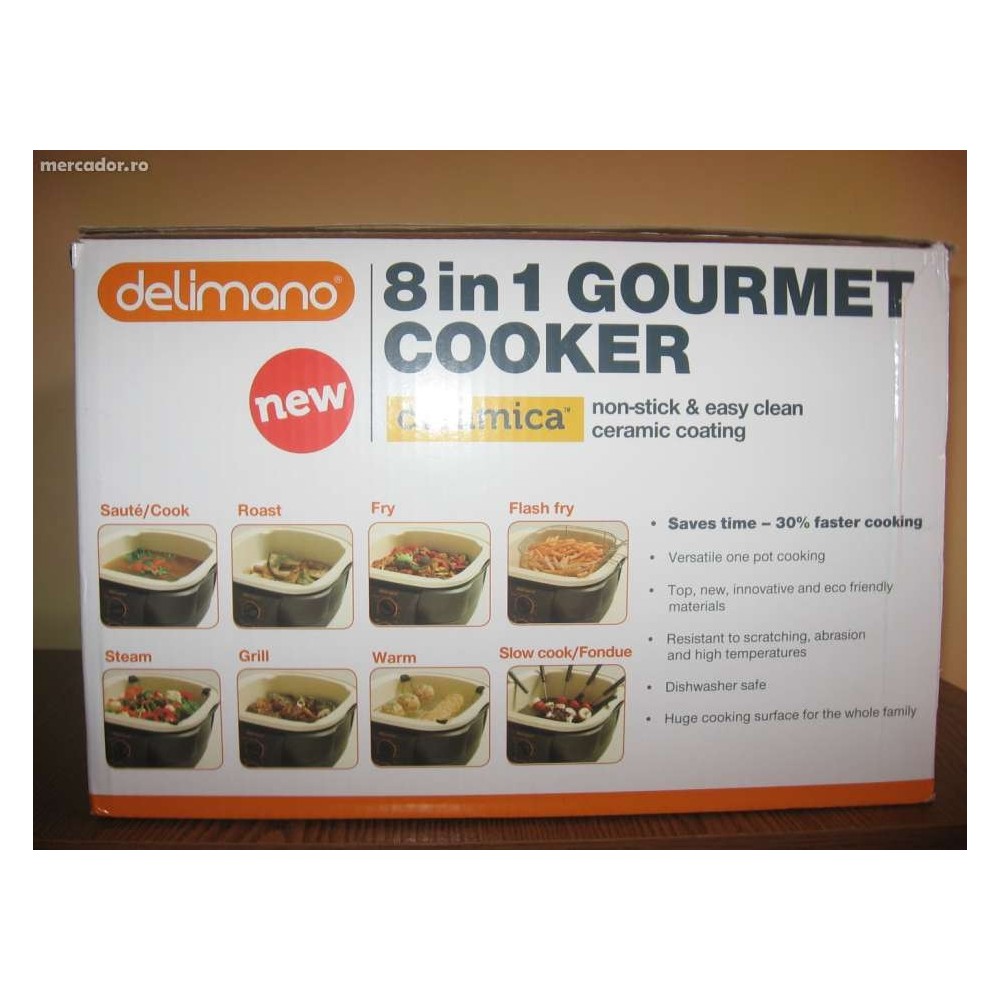 Delimano 8 in 1 Gourmet Cooker | arhiva Okazii.ro
