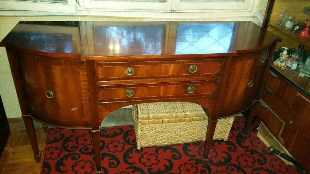 Masa Laterala Antica Sideboard Mahon Arcada Mijloc Rackstraw Lemn Masiv ...