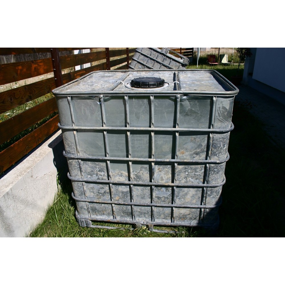 IEFTIN !! Bazine plastic(pvc) de apa 1000 litri (1 m cub) in armatura ...