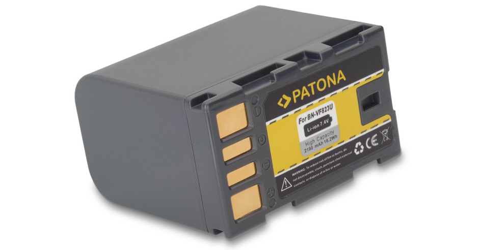 PATONA | Acumulator pentru JVC BN-VF823 GZ-MS GZ-HD GZ-MG Serie GR-D 2190mAh | arhiva Okazii.ro