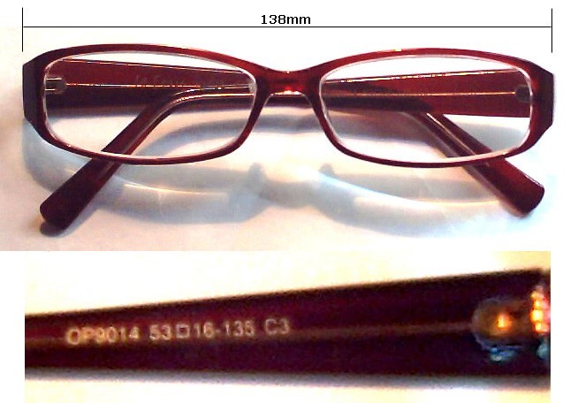 Ochelari vedere distanta, +4 la ambii ochi, rame Italia, pret ...