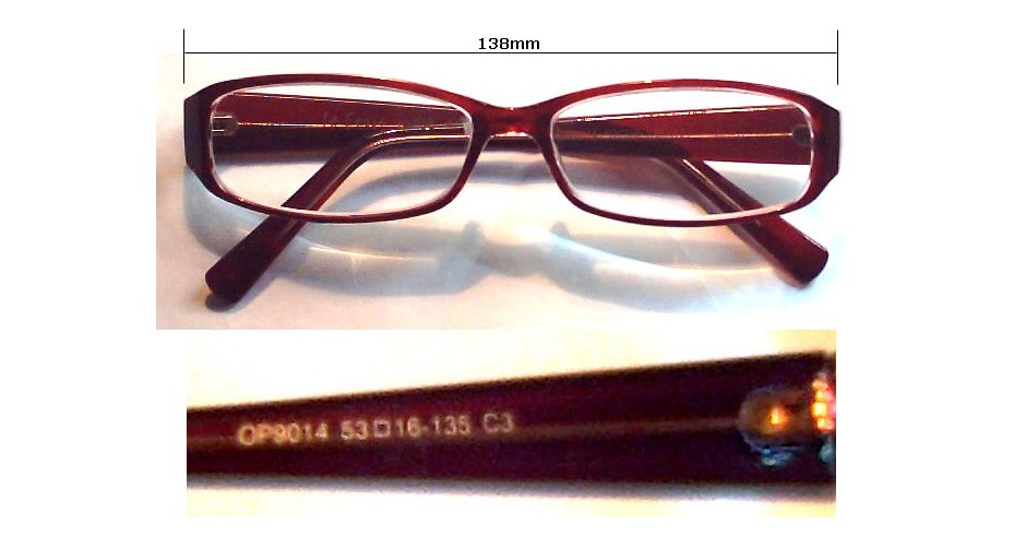 Ochelari vedere distanta, +4 la ambii ochi, rame Italia, pret ...