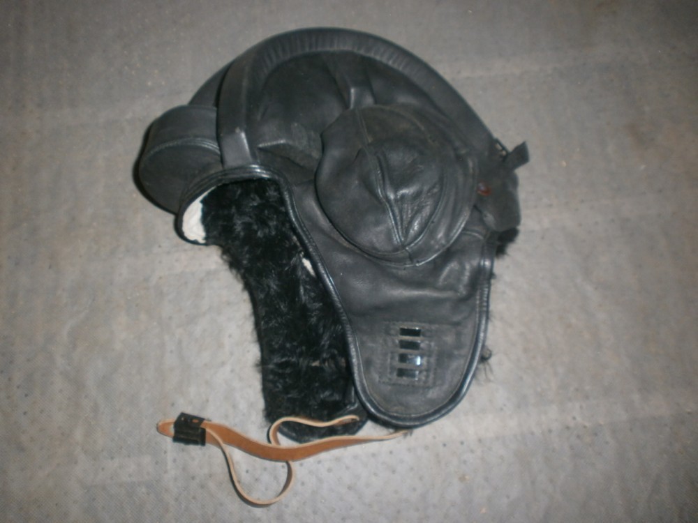 CASCA DE AVIATOR,PILOT PIELE+BLANA JAPONEZA DIN AL 2-LEA RAZBOI MONDIAL ...