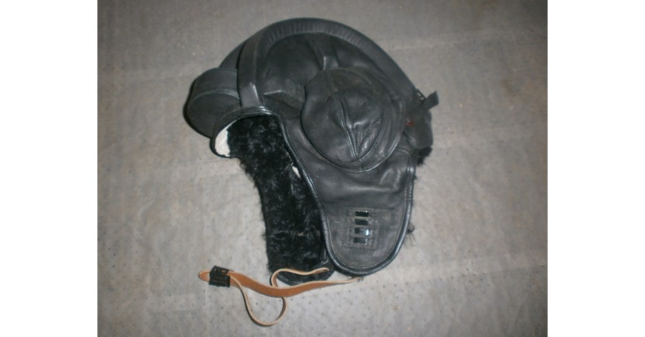 CASCA DE AVIATOR,PILOT PIELE+BLANA JAPONEZA DIN AL 2-LEA RAZBOI MONDIAL ...