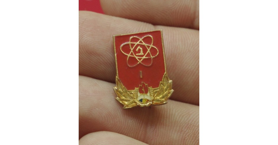 insigna Pionier - fizica / chimie clasa I !!!!! | arhiva Okazii.ro