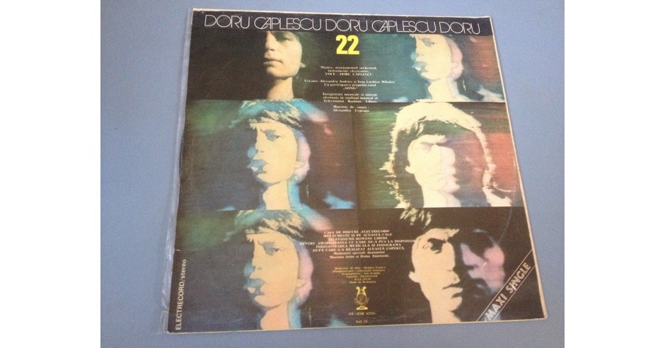 DORU CAPLESCU - 22 - ELECTRECORD REC /DISC VINIL | arhiva Okazii.ro