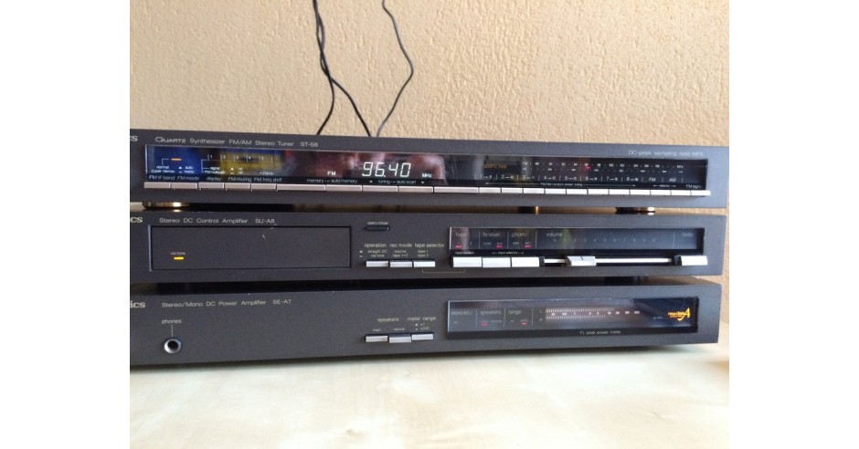 Technics SU A8 +Technics SE A7 + Technics ST S8 ( preu + amplif +tuner ...