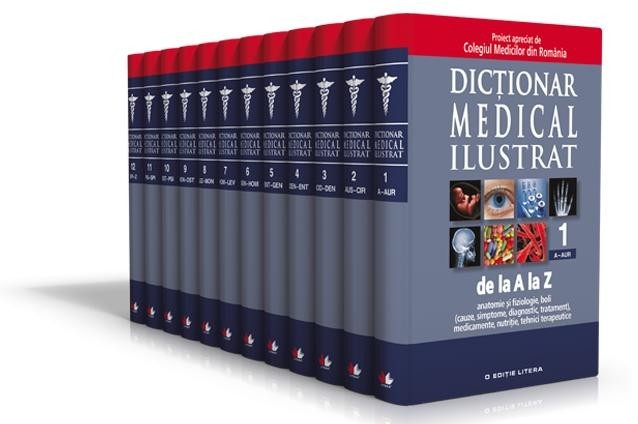 DICTIONAR MEDICAL ILUSTRAT DE LA A LA Z 12 volume | arhiva Okazii.ro