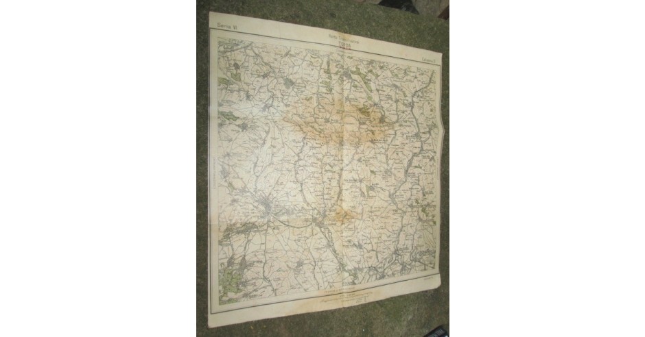 Harta militara Romania 1915: TURDA-TORDA Regimentul 21 infanterie ...