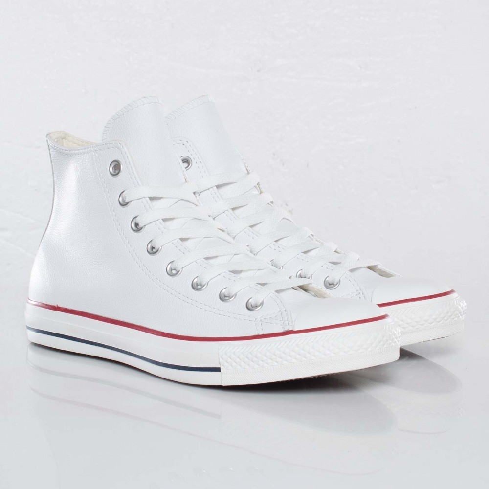 Tenisi Converse All Star High piele albi, UNISEX, 100% ORIGINALI ...