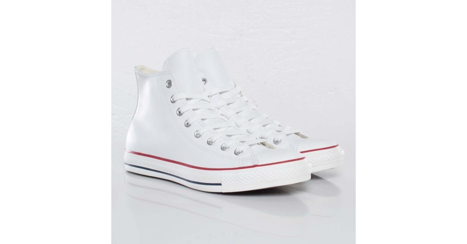 Tenisi Converse All Star High piele albi, UNISEX, 100% ORIGINALI ...