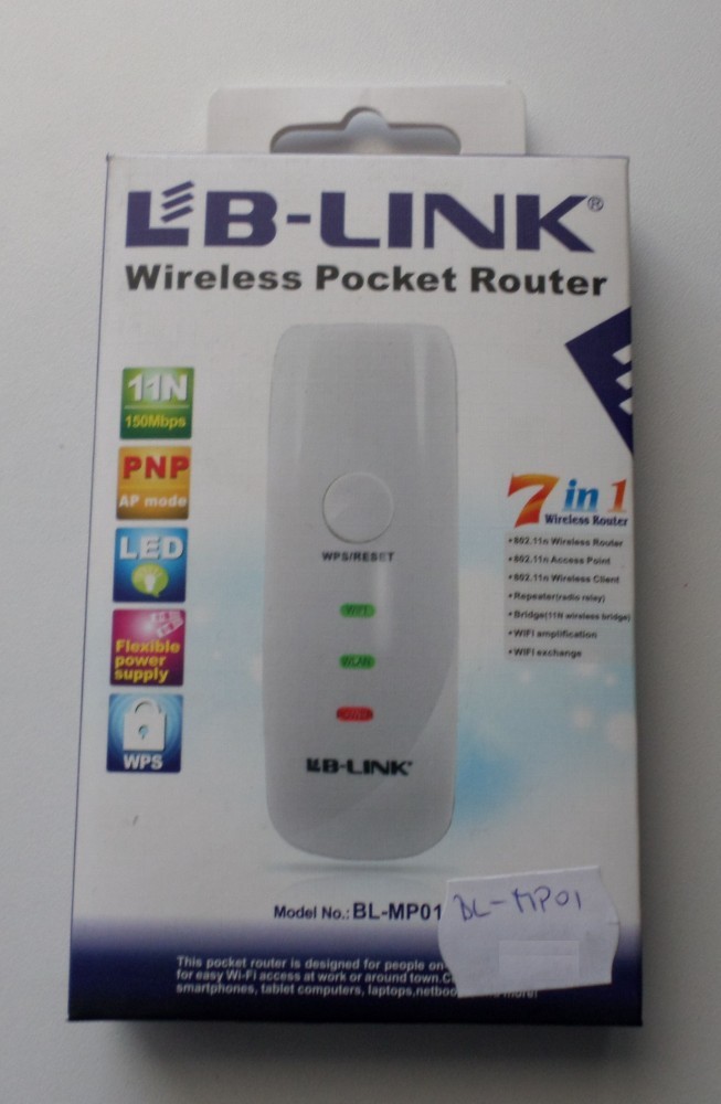 Router Wireless mini LB-Link BL-MP01 150N cod:10101554 | arhiva Okazii.ro