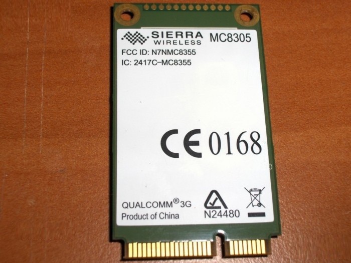Modem 3G Sierra Wireless MC8305 WWAN Fujitsu Siemens LifeBook E751 E781 ...