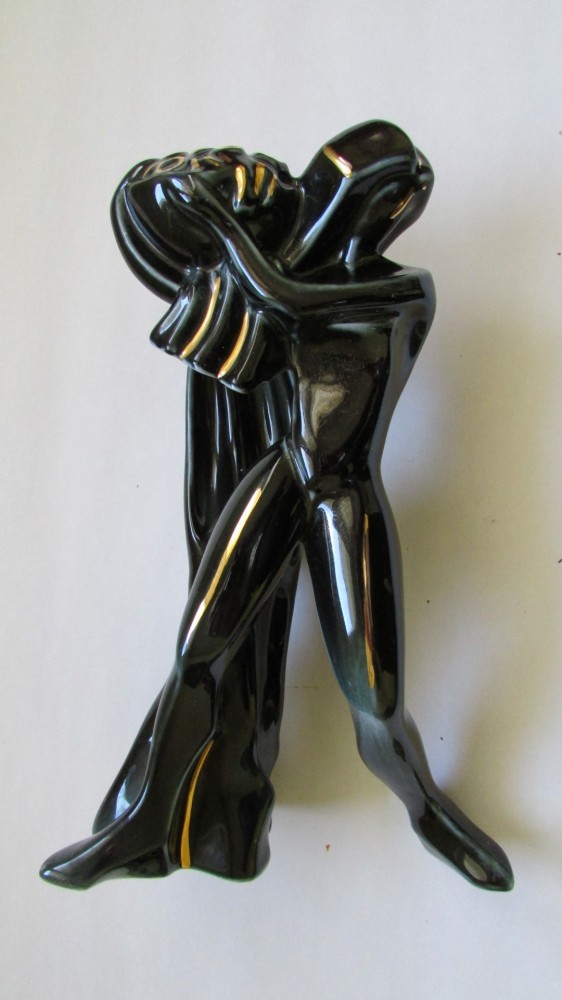 FATA CU FLORI-stilizat-BIBELOU din portelan fin Alba Iulia(Apulum ...