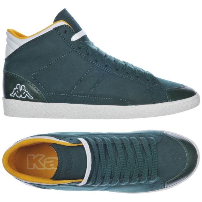 40_Adidasi originali inalti Kappa_din piele_verde_in cutie | arhiva ...
