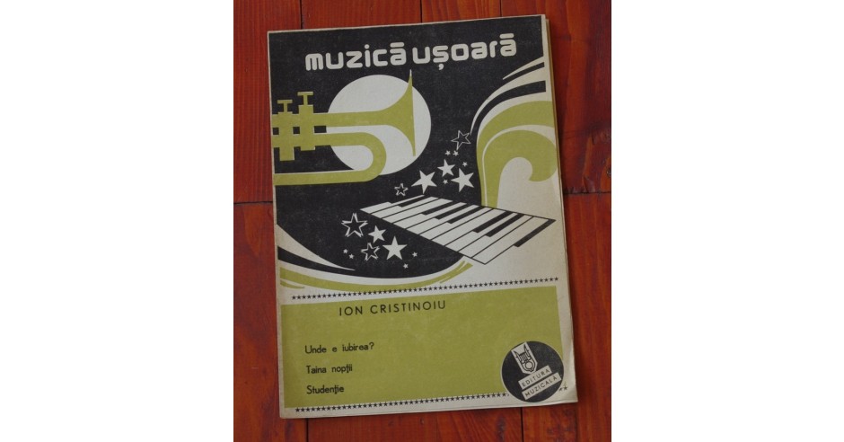 partitura - muzica usoara de Ion Cristinoiu - Unde e Iubirea / Taina ...
