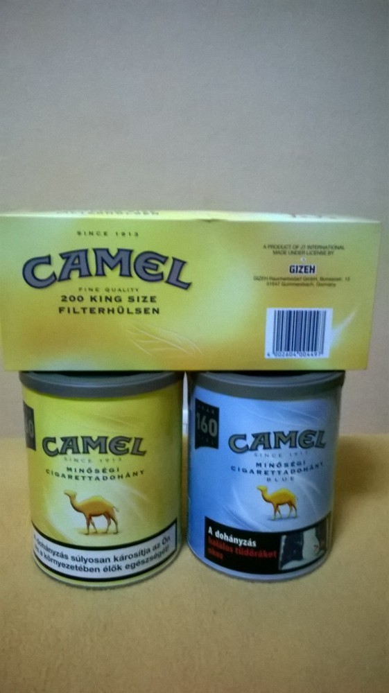 Tutun Camel Galben sau Albastru, 80g | arhiva Okazii.ro