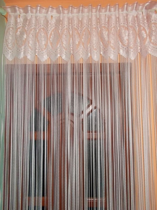 PERDELE FRANJURI ALBE CU MODEL | arhiva Okazii.ro