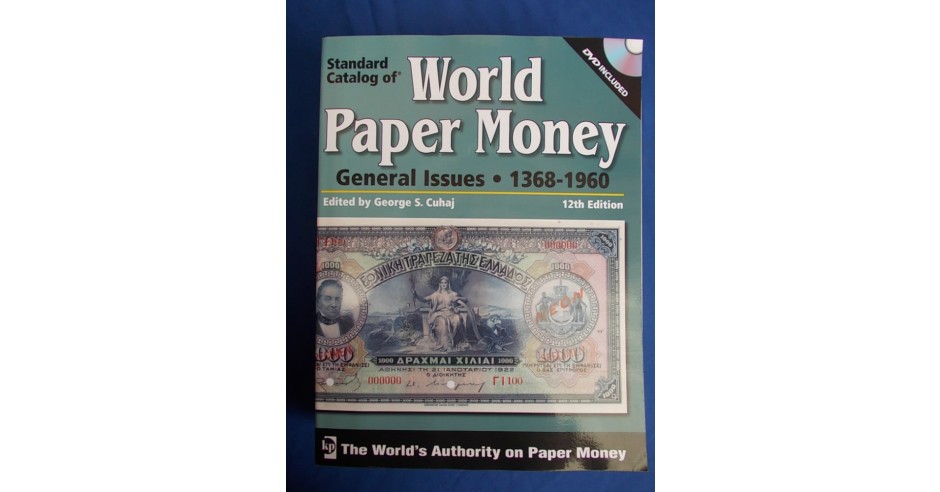 CATALOG BANCNOTE * WORLD PAPER MONEY :1368-1960 -ED 12-A KRAUSE-2008 ...