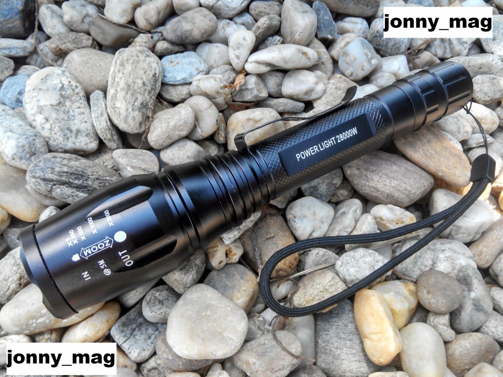 Lanterna Mega Power Light MX-330 cu Led CREE T6 SUA si Mega ZOOM Nou ...