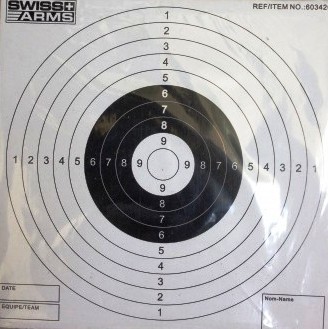 Set 50 buc tinte airsoft carton (14X14 CM) | arhiva Okazii.ro