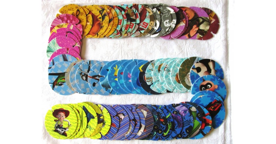 "SUPER FLIZZ Disney" Mega Image - Colectie completa (72 cartonase ...