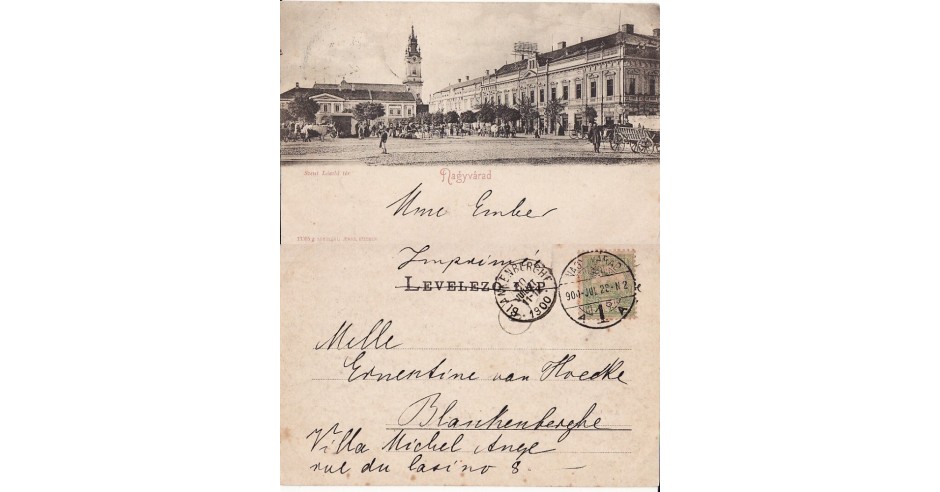 Oradea - Piata -clasica, animata, Circulata, Printata | Okazii.ro