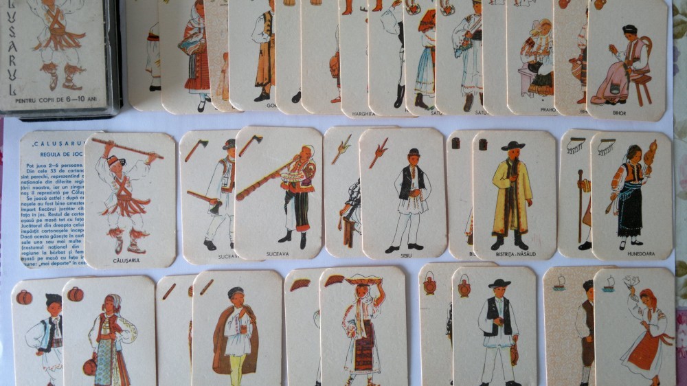 CARTI DE JOC ANII 80 DE COLECTIE CALUSARUL STARE PERFECTA | arhiva ...