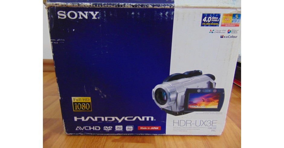 camera video full HD Sony HDR-UX3E +TELECOMANDA + TOATE ACCESORIILE ...