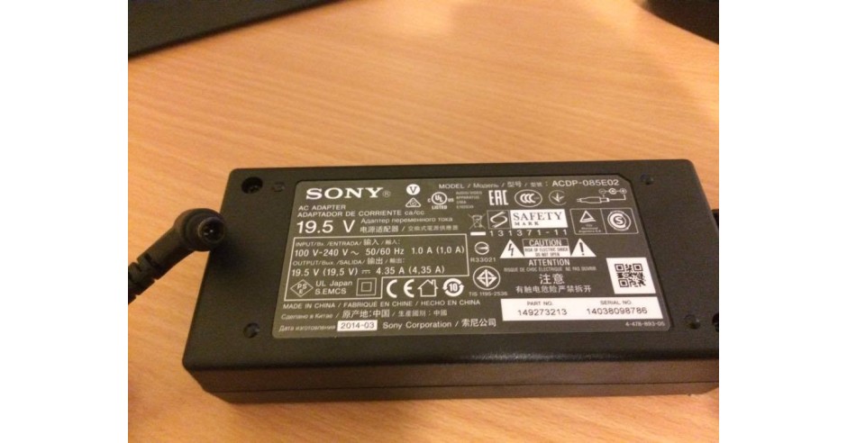 Alimentator TV Televizor Sony Bravia Original 19.5V 4.35A 85W ACDP ...