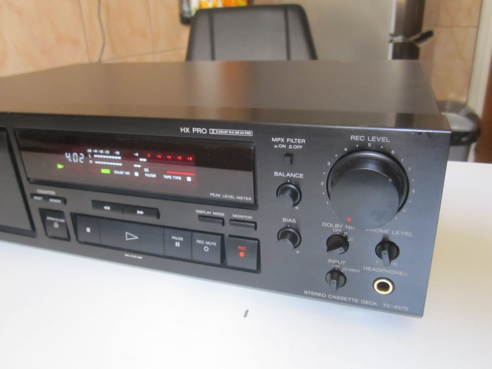 Sony TC K570 - deck cu 3 capete, 3 motoare, dolby B, C | arhiva Okazii.ro