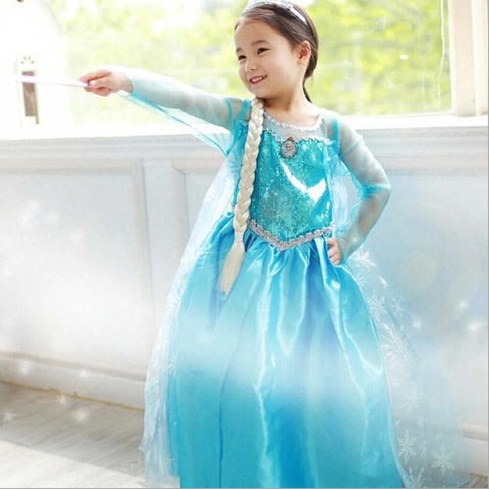 Rochita Elsa rochie petrecere Frozen Printesa Disney 4 , 5 , 6 ani ...