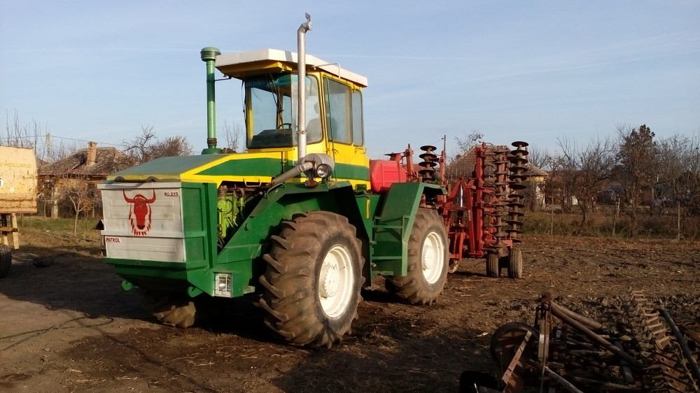 Vand Tractor Zimbru (Mat Craiova) cu disc Francez souchu-pinet de 6m ...