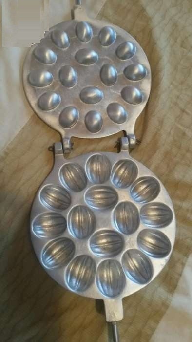 Forma de prajituri nuci cu 16, pentru aragaz si plita pe inductie ...