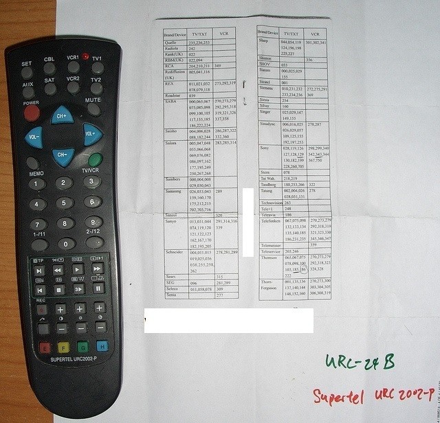 Telecomanda Universala pilot supertel urc2002-p | arhiva Okazii.ro