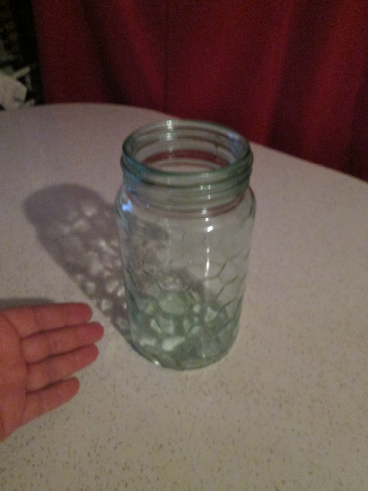 Borcan de miere comunist, borcan miere vechi cu model 1,5 L | arhiva ...